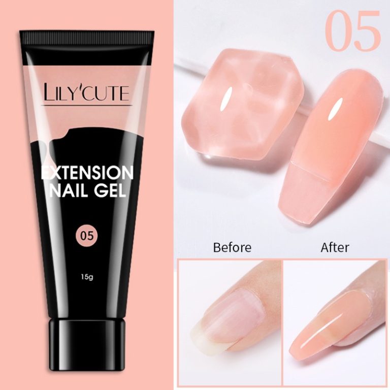 LILYCUTE 15ml Poly Gel Nail Tubes | LILYCUTE